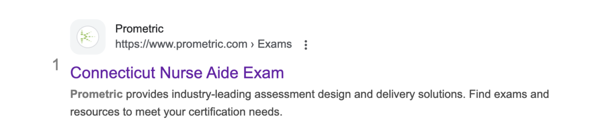 Prometric Registration Guide - Northeast Medical Institute