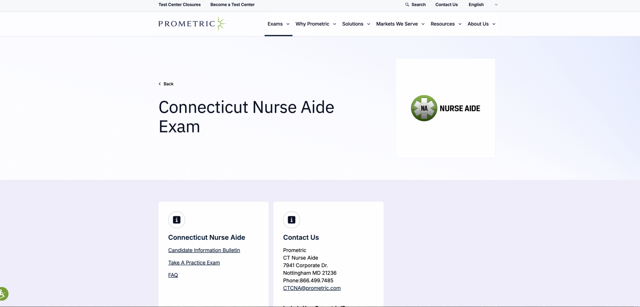 Prometric Registration Guide - Northeast Medical Institute