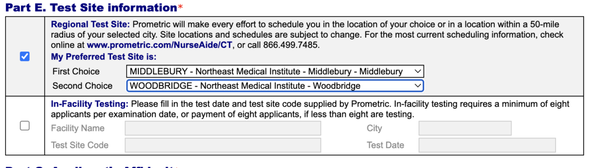 Prometric Registration Guide - Northeast Medical Institute